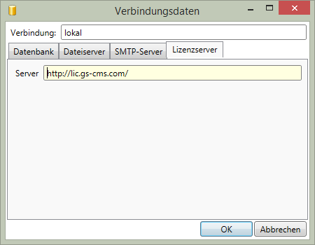 Konfiguration - GS-CMS